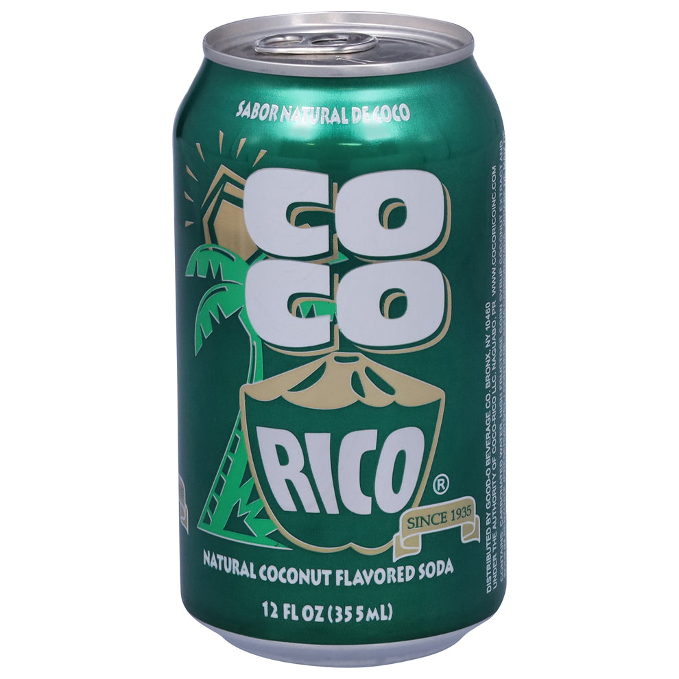 Coco Rico Natural Coconut Flavored Soda 12 fl oz – Viet Huong