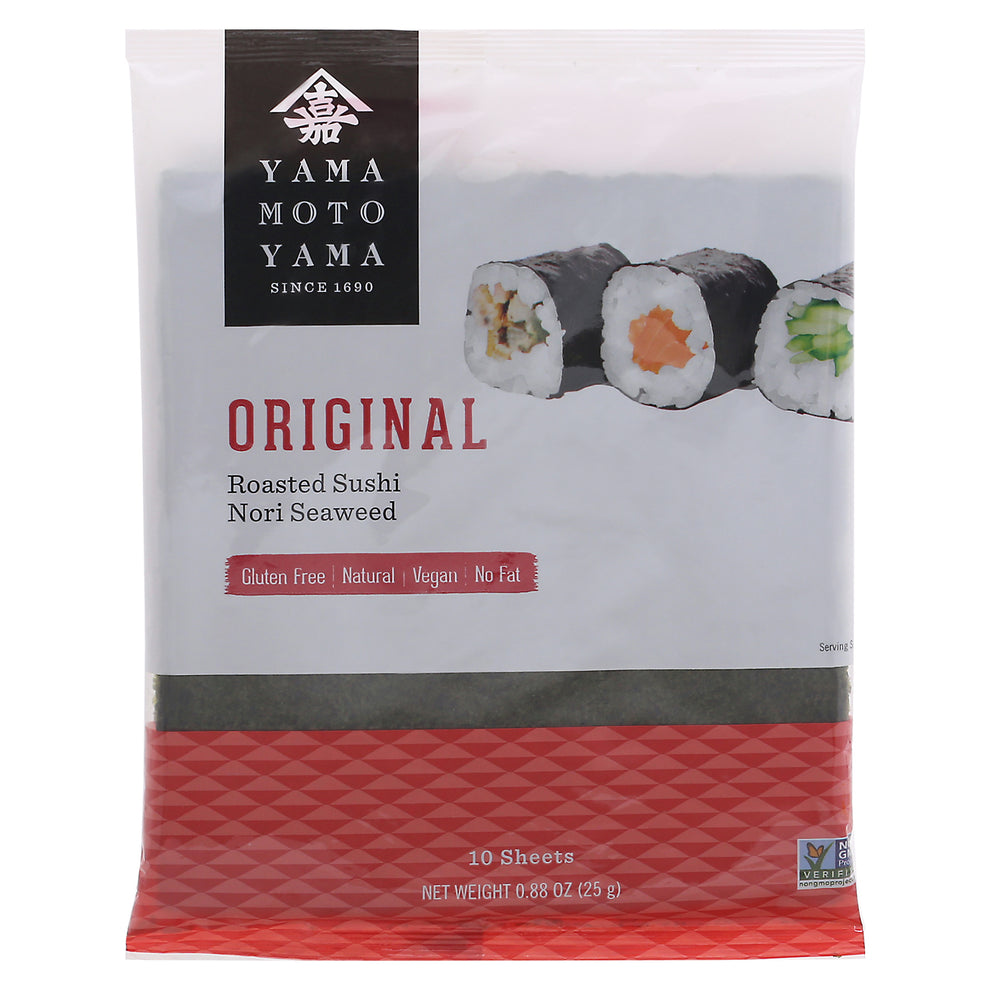 Yama Moto Yama Original Roasted Sushi Nori Seaweed 10 ea Bag – Viet Huong